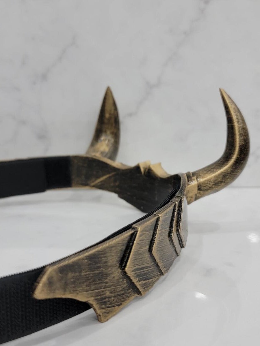 Loki Crown Loki Crown 2 Horns Sylvie Crown Loki Gold - Etsy