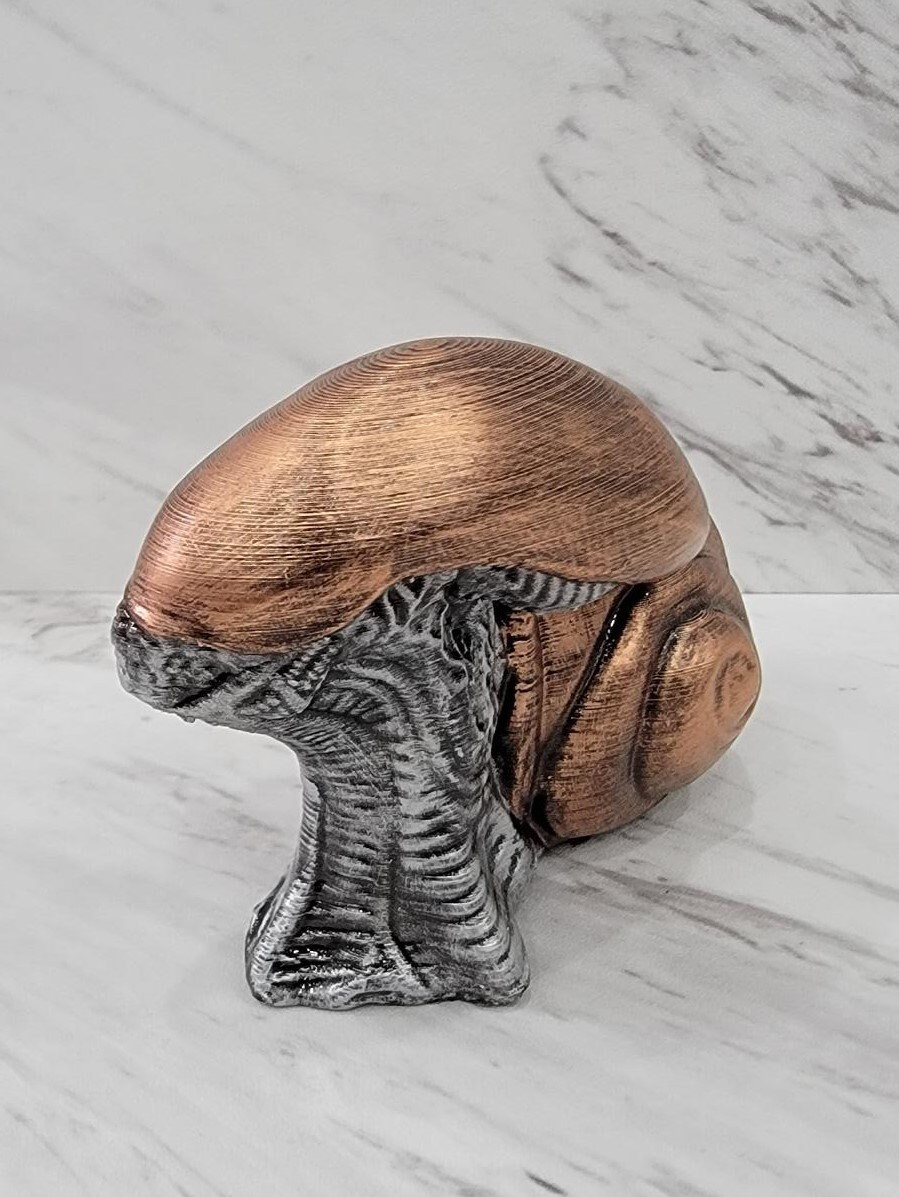 Snailien Sculpture Alien Xenomorph H.R. Giger Snail - Etsy