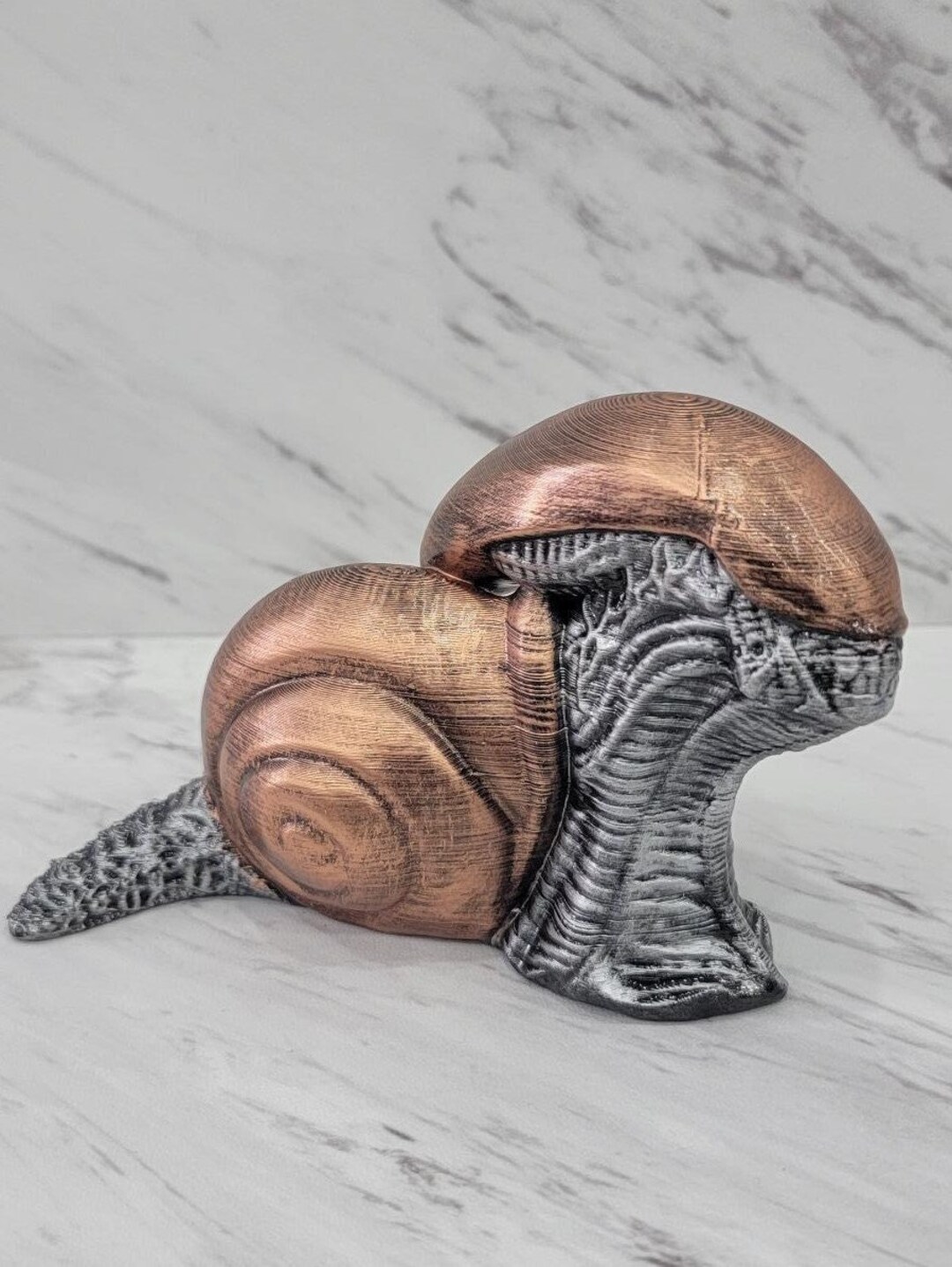 Snailien Sculpture Alien Xenomorph H.R. Giger Snail Alien Snail ...
