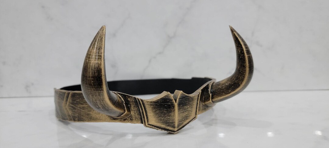 Loki Crown Loki Crown 2 Horns Sylvie Crown Loki Gold - Etsy