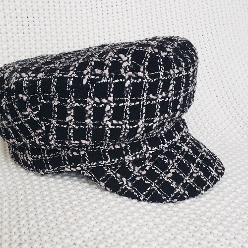 Leather Fiddler Cap Women Newsboy Cap Baker Boy Hat Fall - Etsy