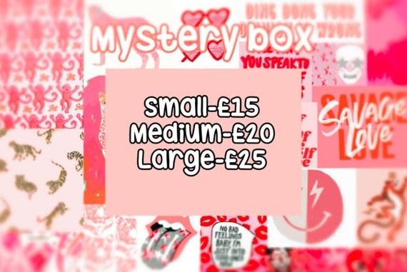 Preppy Mystery Box different Sizes - Etsy