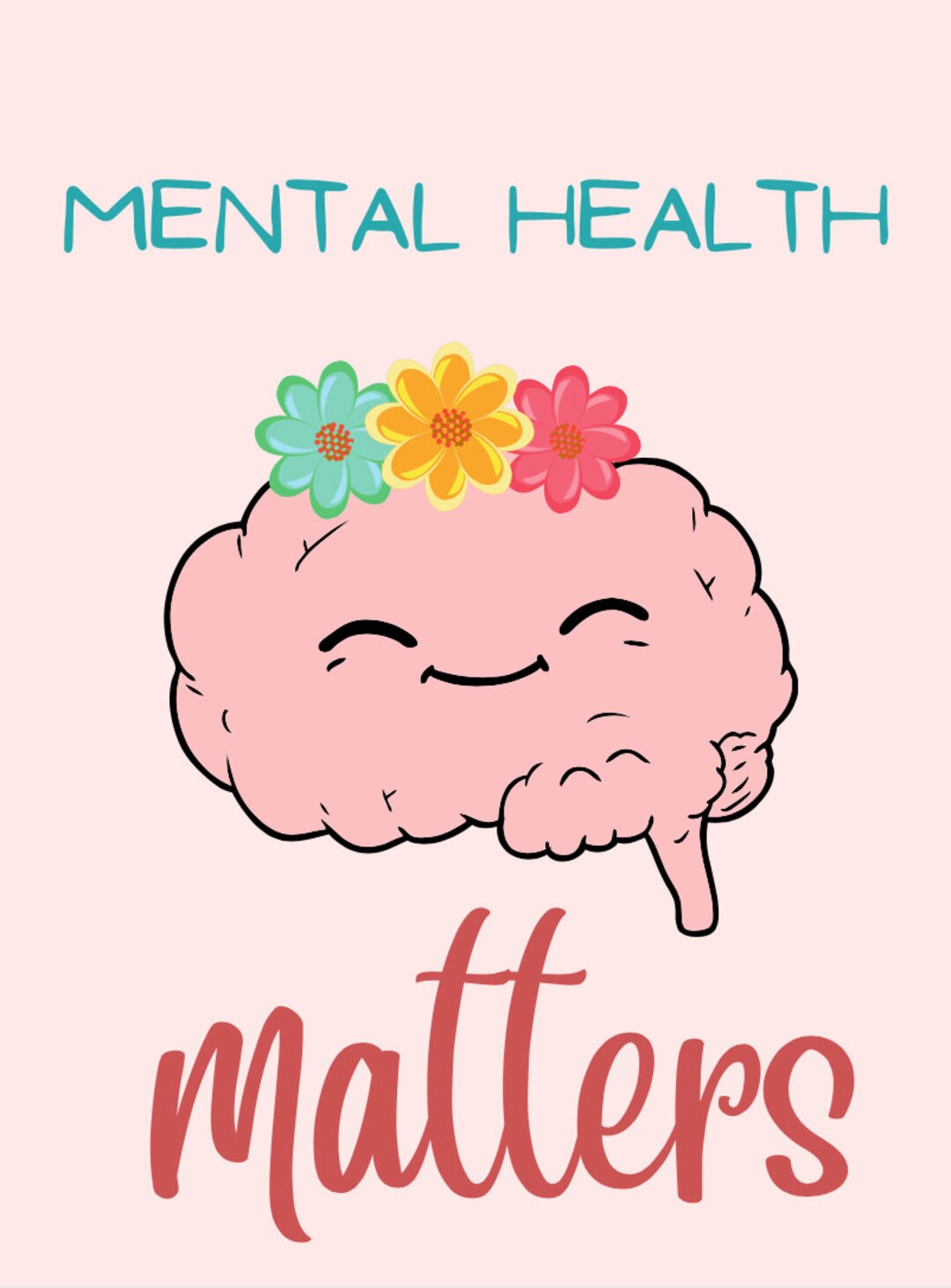 Mental Health Matters Classroom Poster Digital Download - Etsy