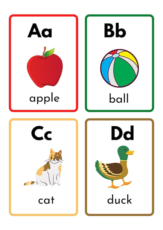 Tarjetas Didácticas Imprimibles
