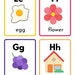 Printable Alphabet Flashcards: Colorful ABC Learning Tool (PDF) - Etsy