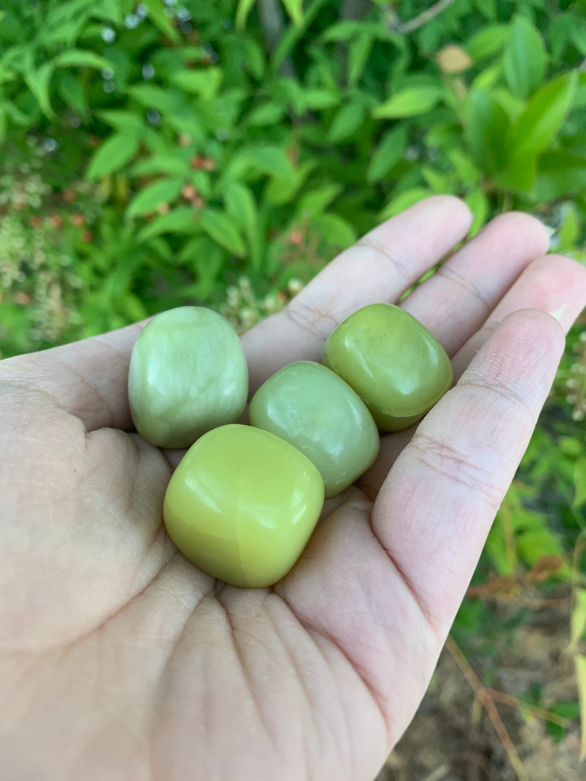 Jade Cube Tumbled Crystal - Etsy