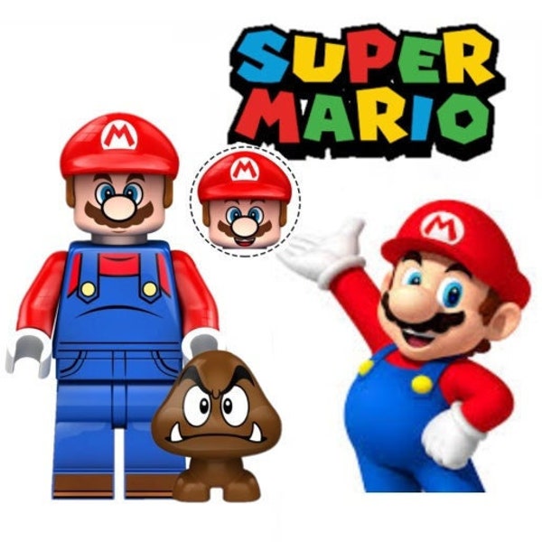 Mario Building Blocks - Etsy