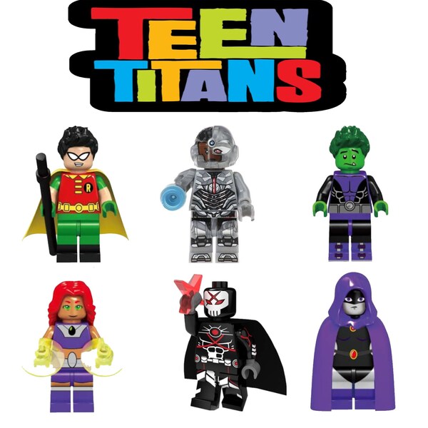 Teen Titans - Etsy