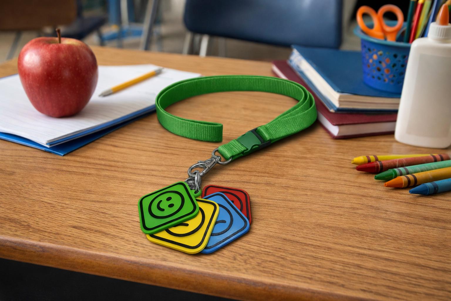 Emotional Regulation Tags, Zones of Emotions Keychain, Communication ...