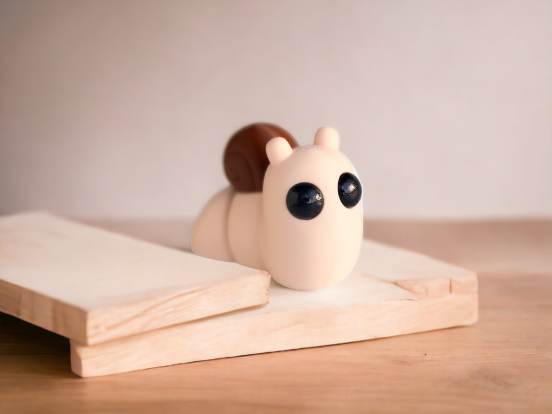 Cute Tiny Snail 3D Printed Articulated Snail | Fidget Toy | Fidget Pet ...