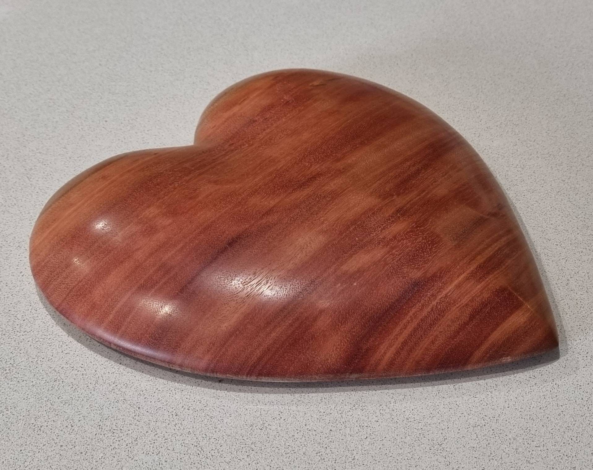 TRUE BLUE Spotted Gum Timber Heart Wall Art / Wall Hanging - Etsy