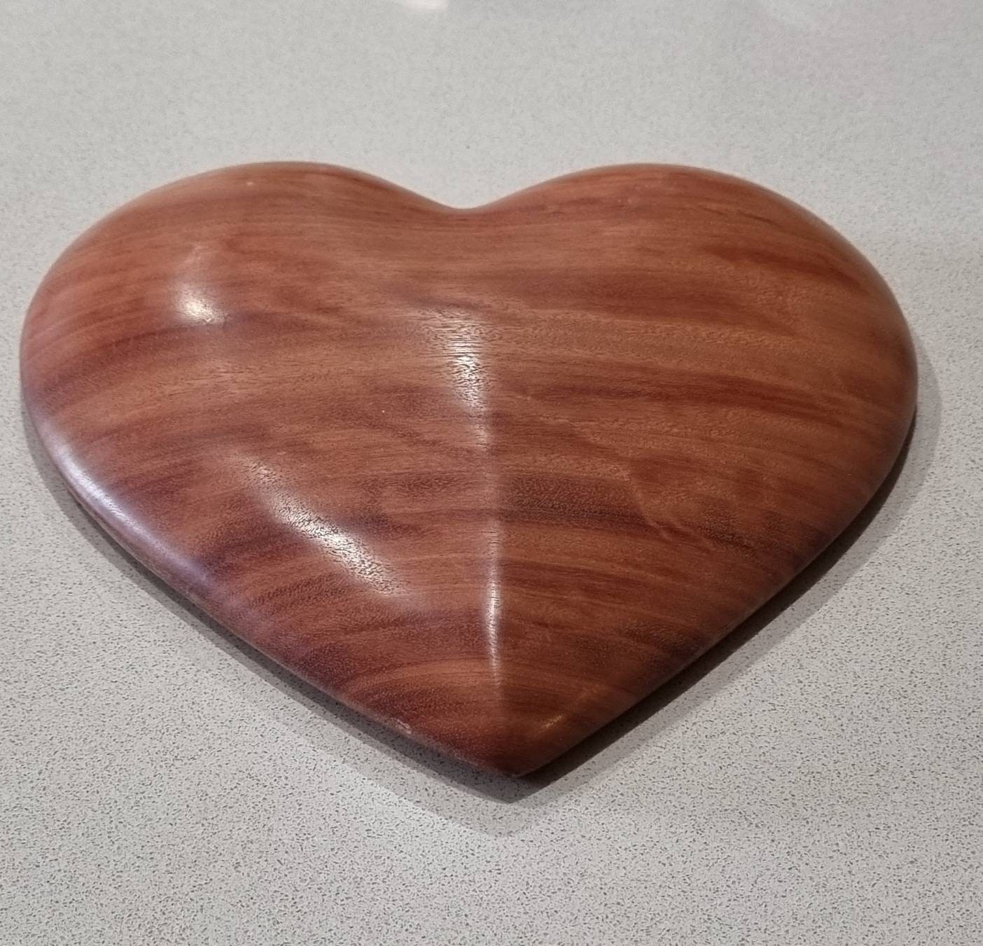 TRUE BLUE Spotted Gum Timber Heart Wall Art / Wall Hanging - Etsy