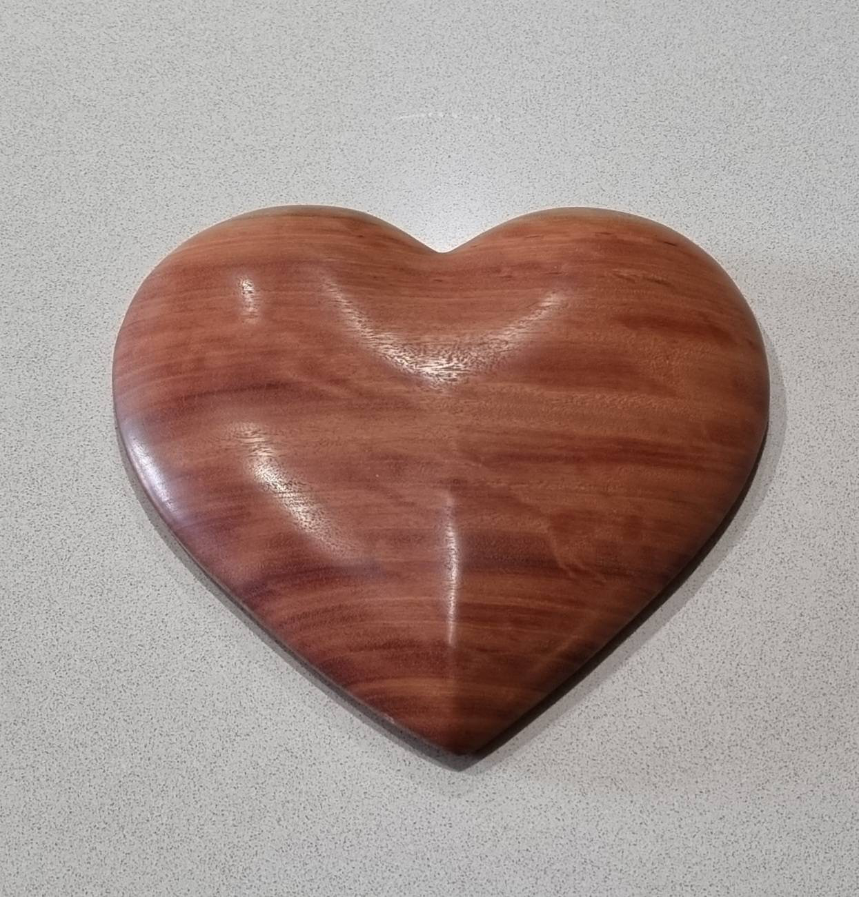 TRUE BLUE Spotted Gum Timber Heart Wall Art / Wall Hanging - Etsy