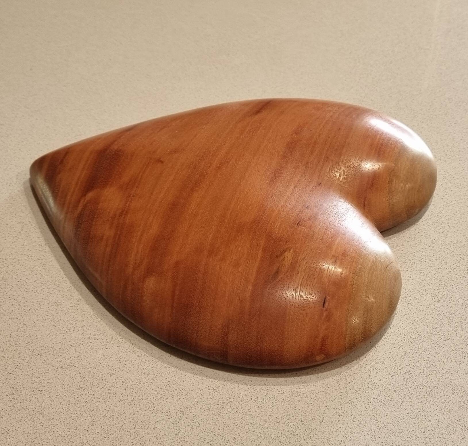 TRUE BLUE Spotted Gum Timber Heart Wall Art / Wall Hanging - Etsy