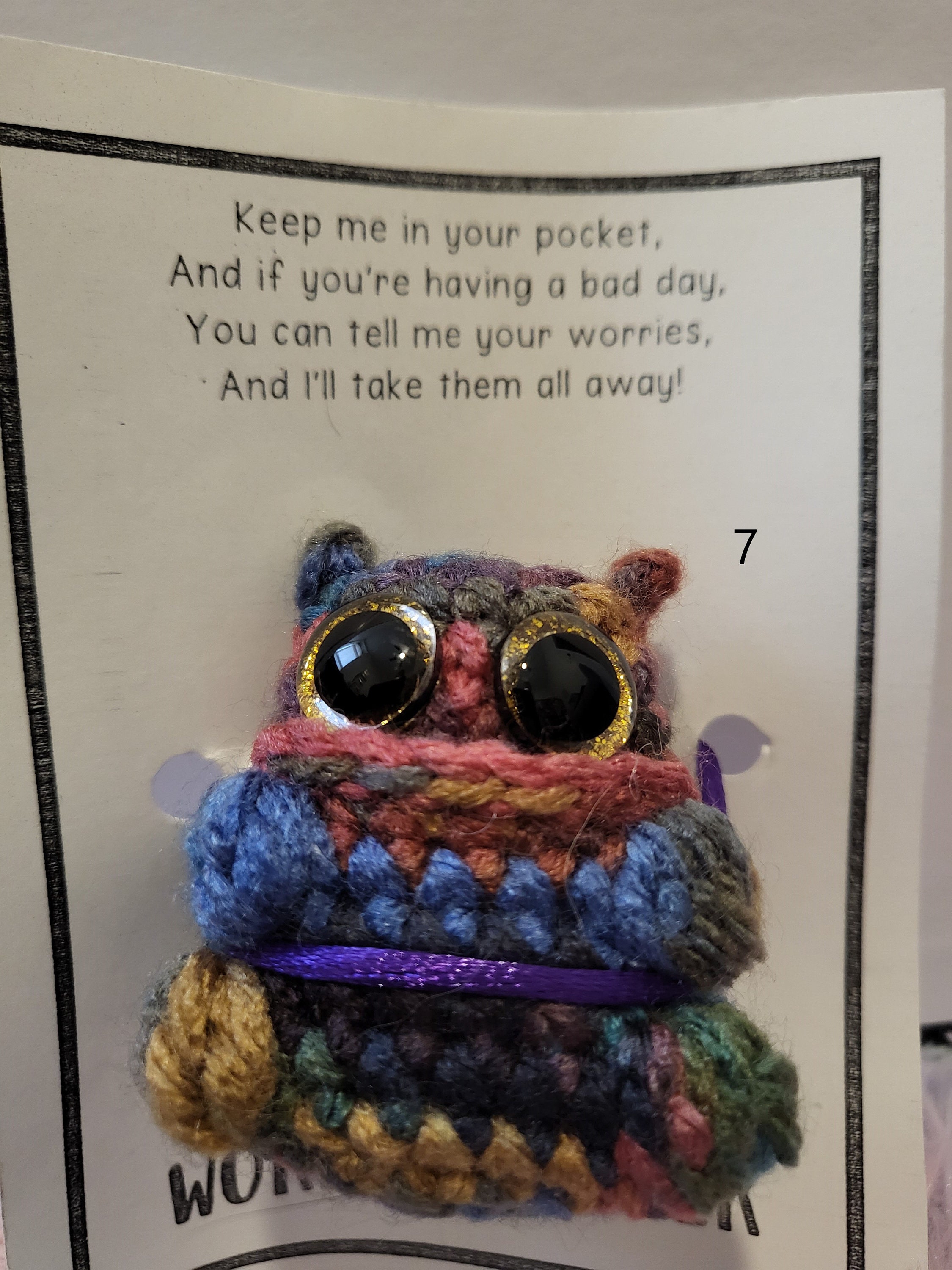 Mini Worry Monsters multiple Colours Available - Etsy
