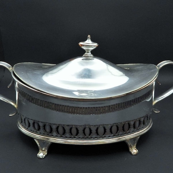 Silver Serving Dish - Etsy