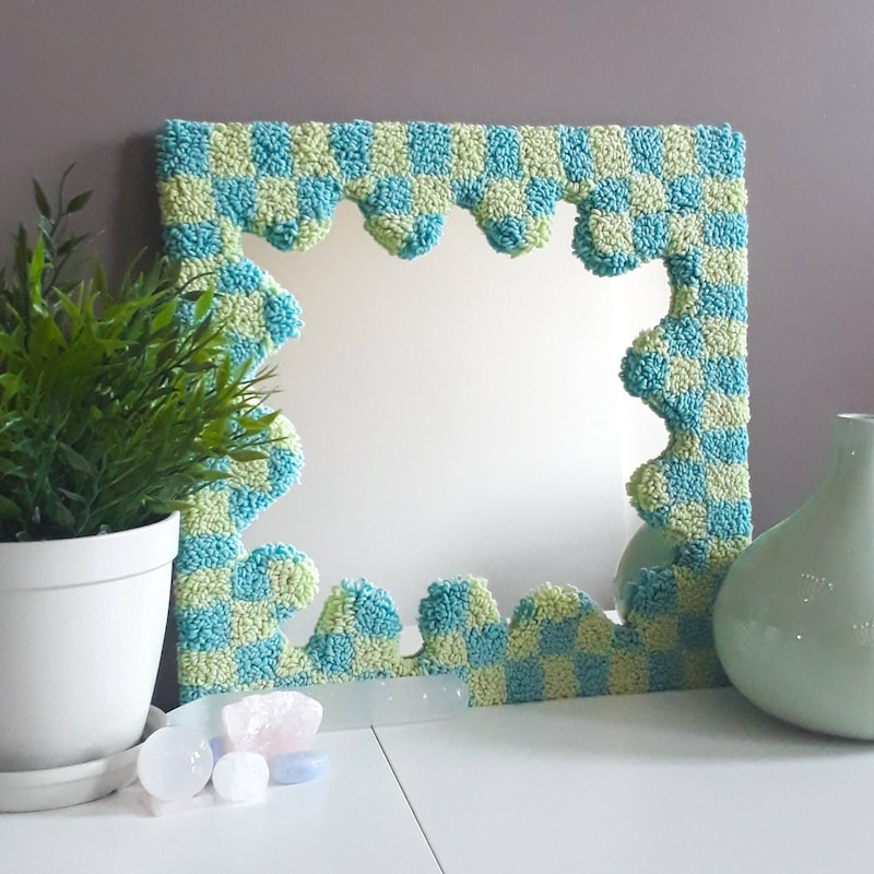 Tufted Mirror - Etsy