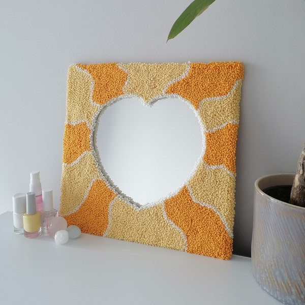 Tufted Mirror - Etsy