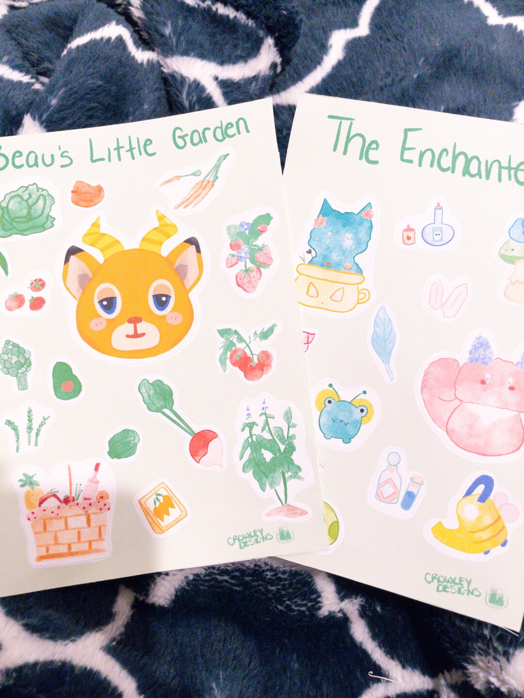 The Enchanted / Sticker Sheet / Kawaii Stickers / Mystical Creatures ...
