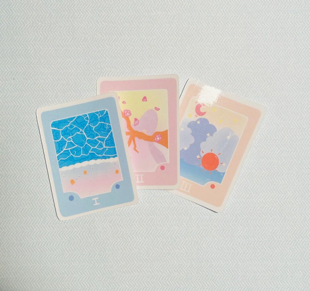 Card Scenery Pack / Kawaii Stickers / Cute Stickers / Diecut Stickers ...