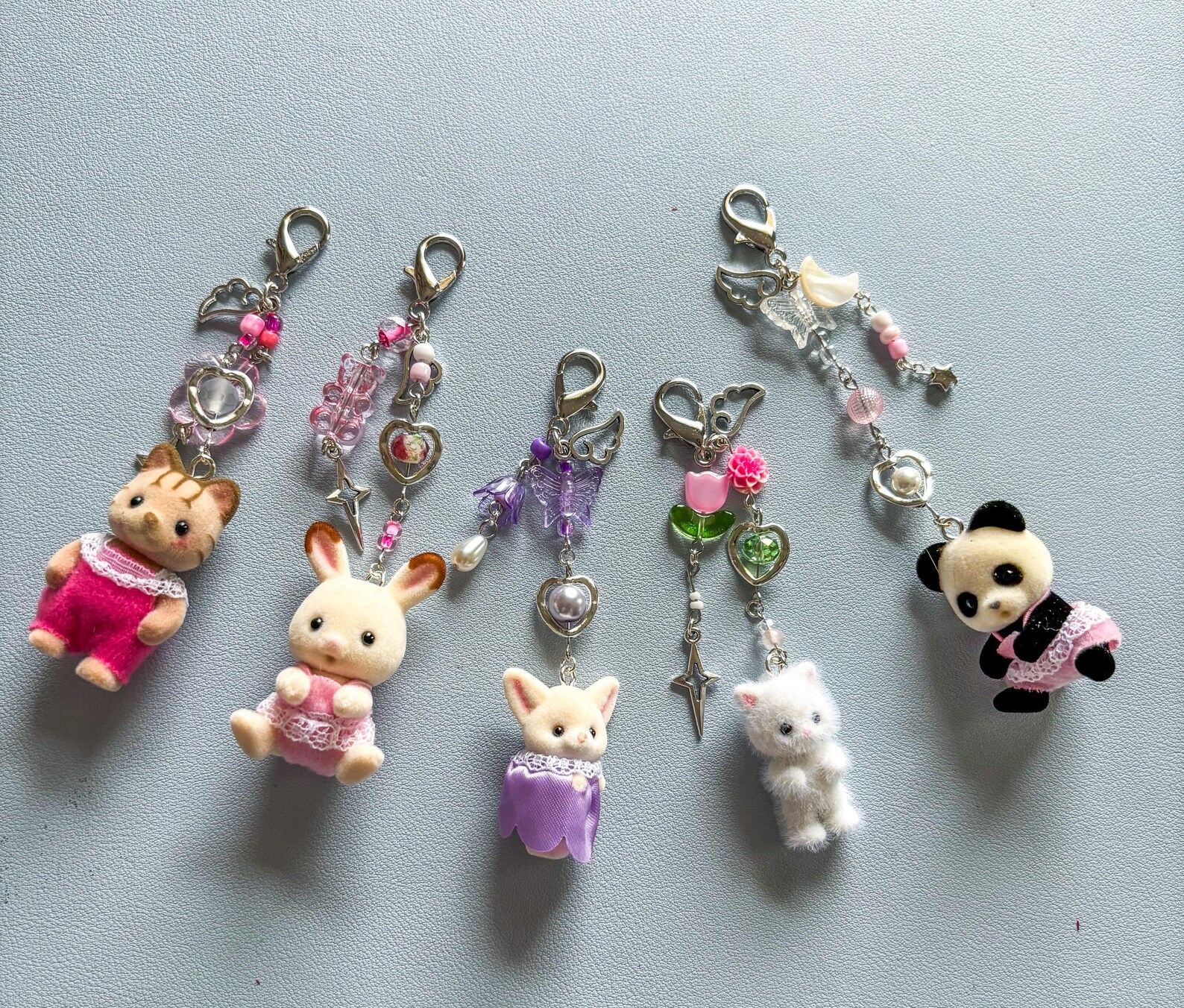 Calico Critter Cutie Keychains / Calico Critter / Calico Critters ...