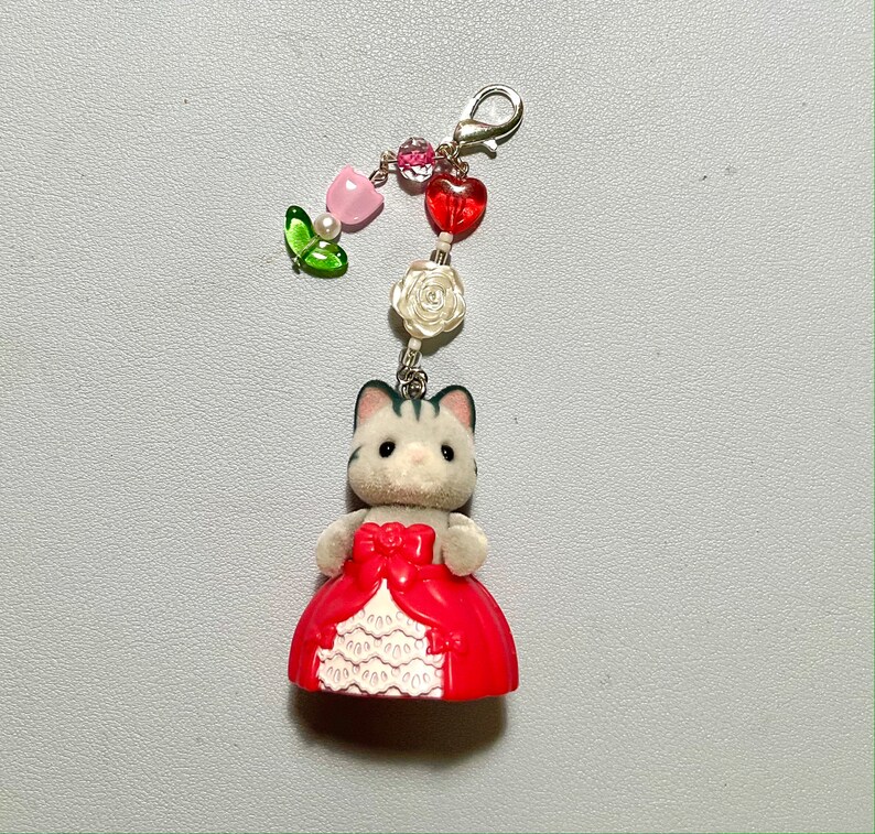 Calico Critters Cutie Keychains / Keychains / Calico Critters / Cute ...