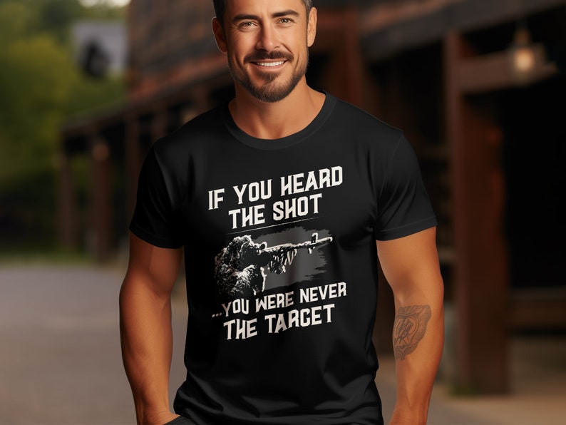 Tactical Sniper T-shirt: Military Humor Graphic Tee - Etsy
