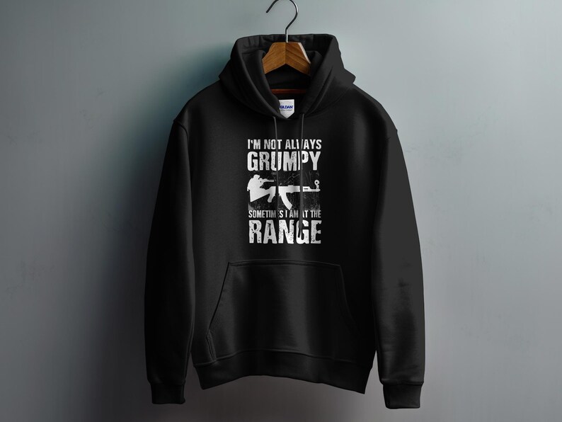 Grumpy at the Range T-shirt, Funny Gun Enthusiast Shirt - Etsy UK