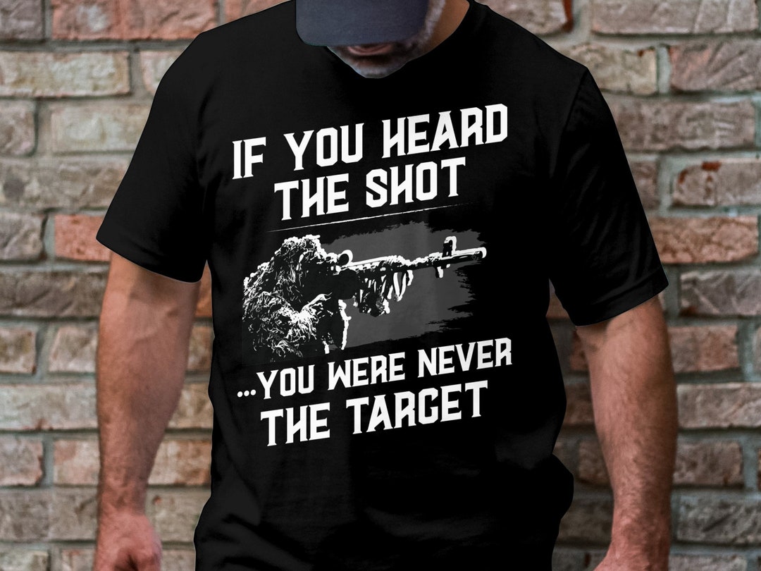 Tactical Sniper T-shirt: Military Humor Graphic Tee - Etsy
