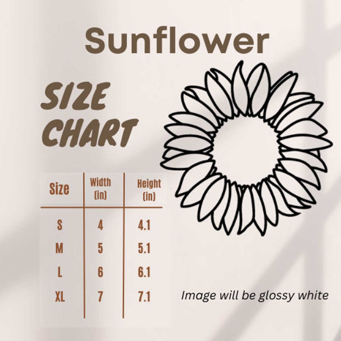 Sunflower Vinyl Decal - Sunflower Decal - Sunflower Car Decal ...