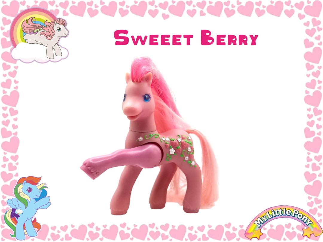 Vintage My Little Pony G2 MLP Sweeet Berry 1997 - Etsy