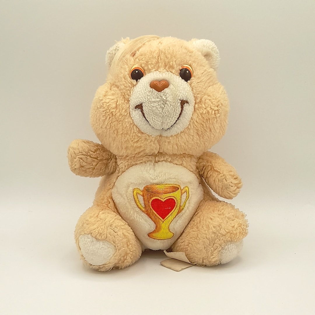 Original 1980 Champ Small Carebear in Cuddly Plush From 1983 by Kenner ...