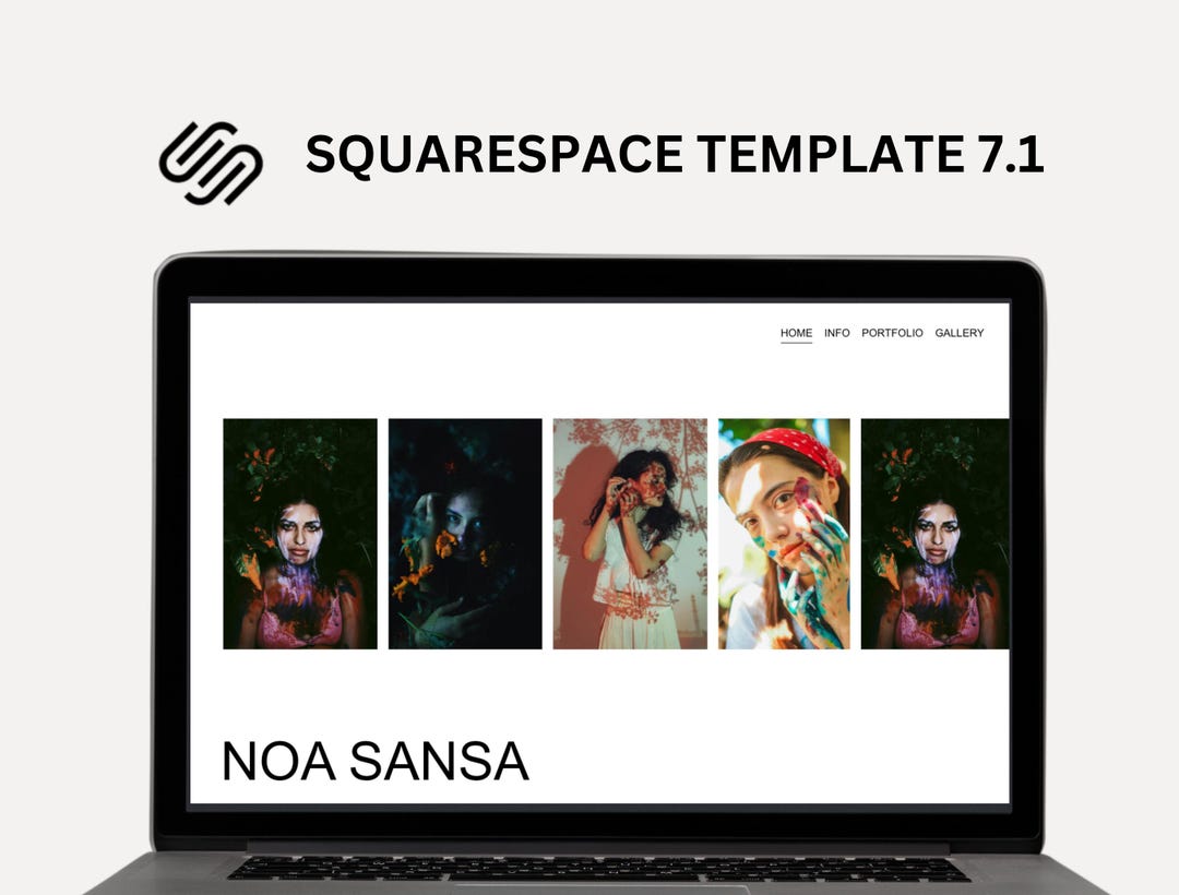 Squarespace Portfolio Website Template for Artist, Photographers and ...