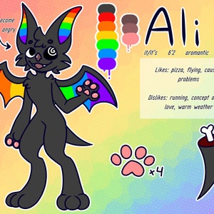 Reference Sheet Commission - Etsy