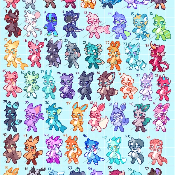 Black Furry Adopt - Etsy