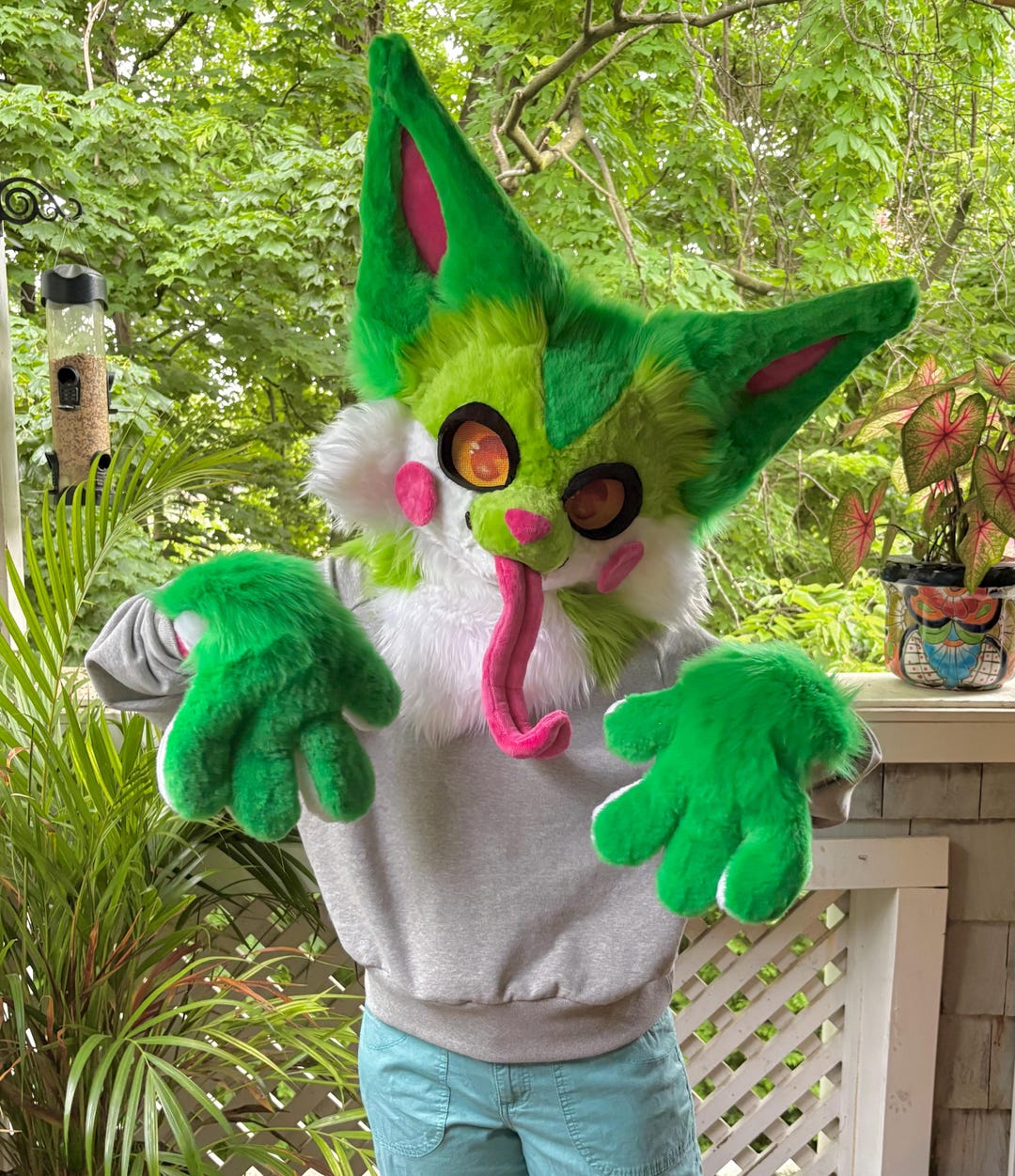 Frog Fox Premade Partial Fursuit - Etsy