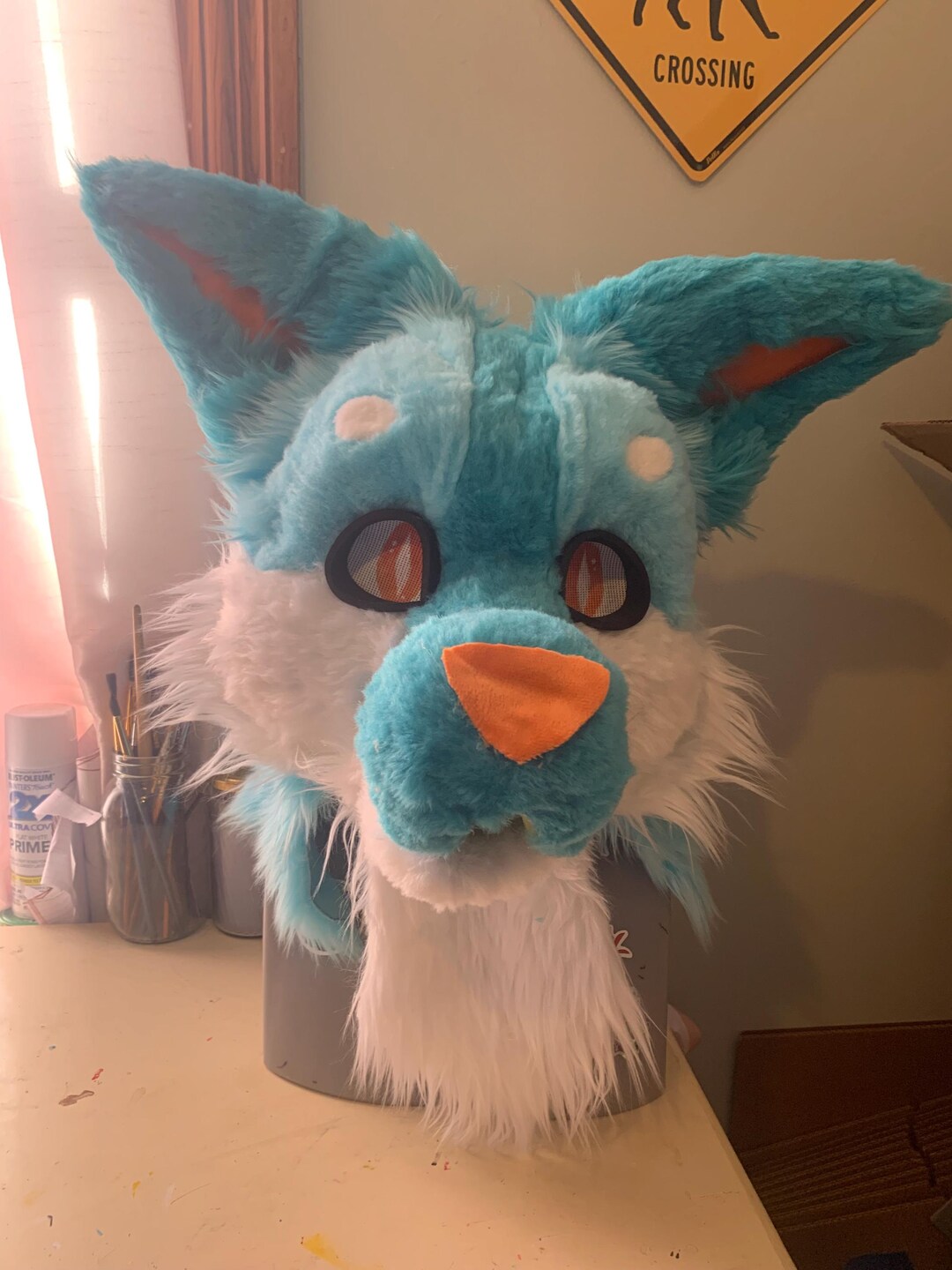Old Unfinished Canine Fursuit Head - Etsy Canada