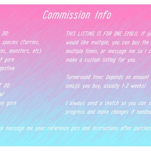 Emoji/sticker Commission - Etsy