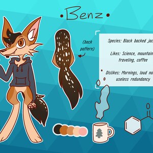 Reference Sheet Commission - Etsy