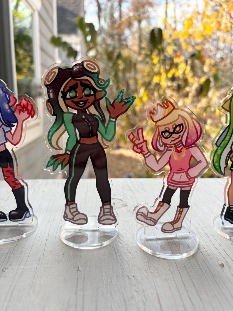Splat Agents and Idols Fashion Standees - Etsy