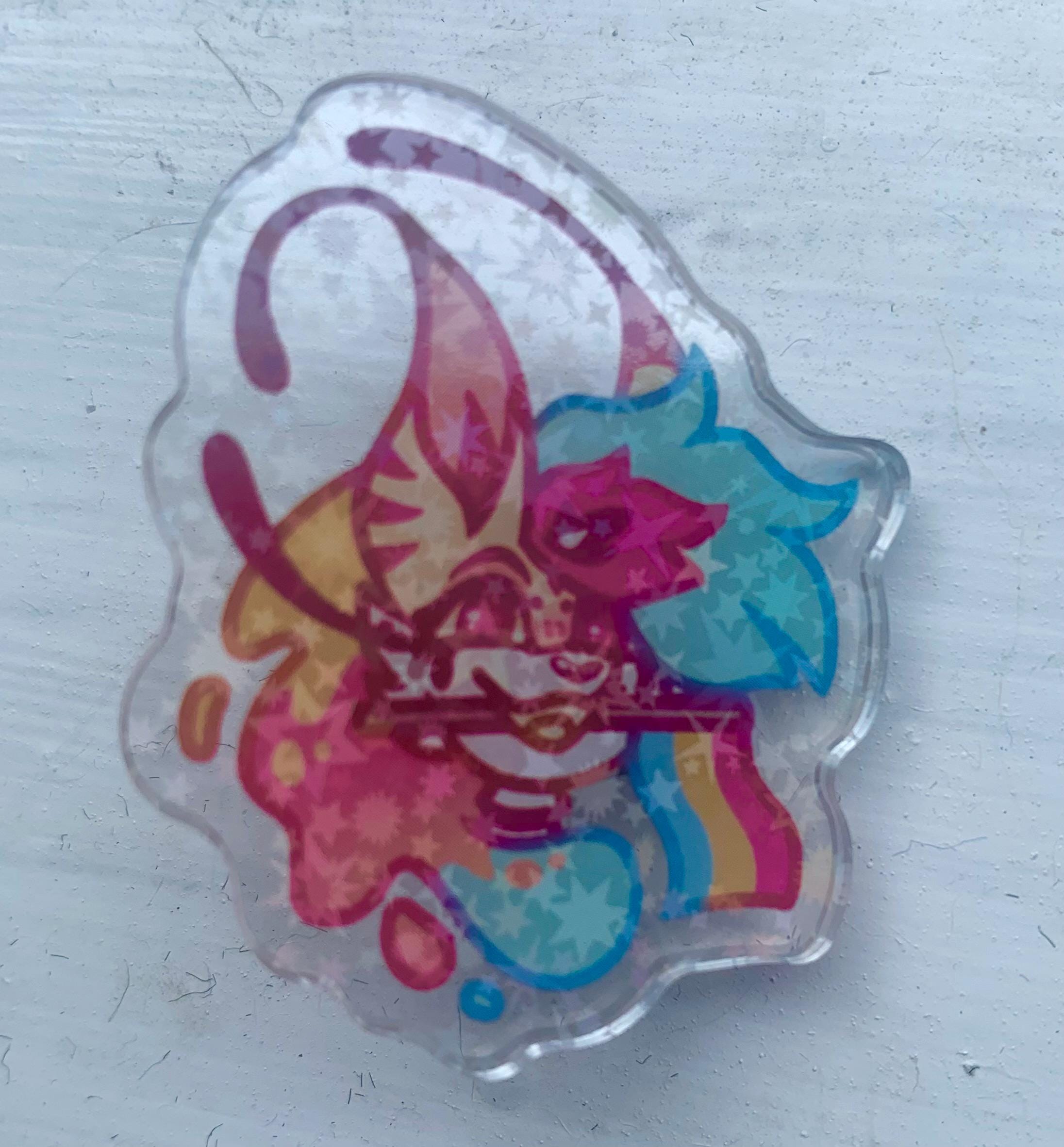 Loona Bee Helluva Boss Pride Pins - Etsy