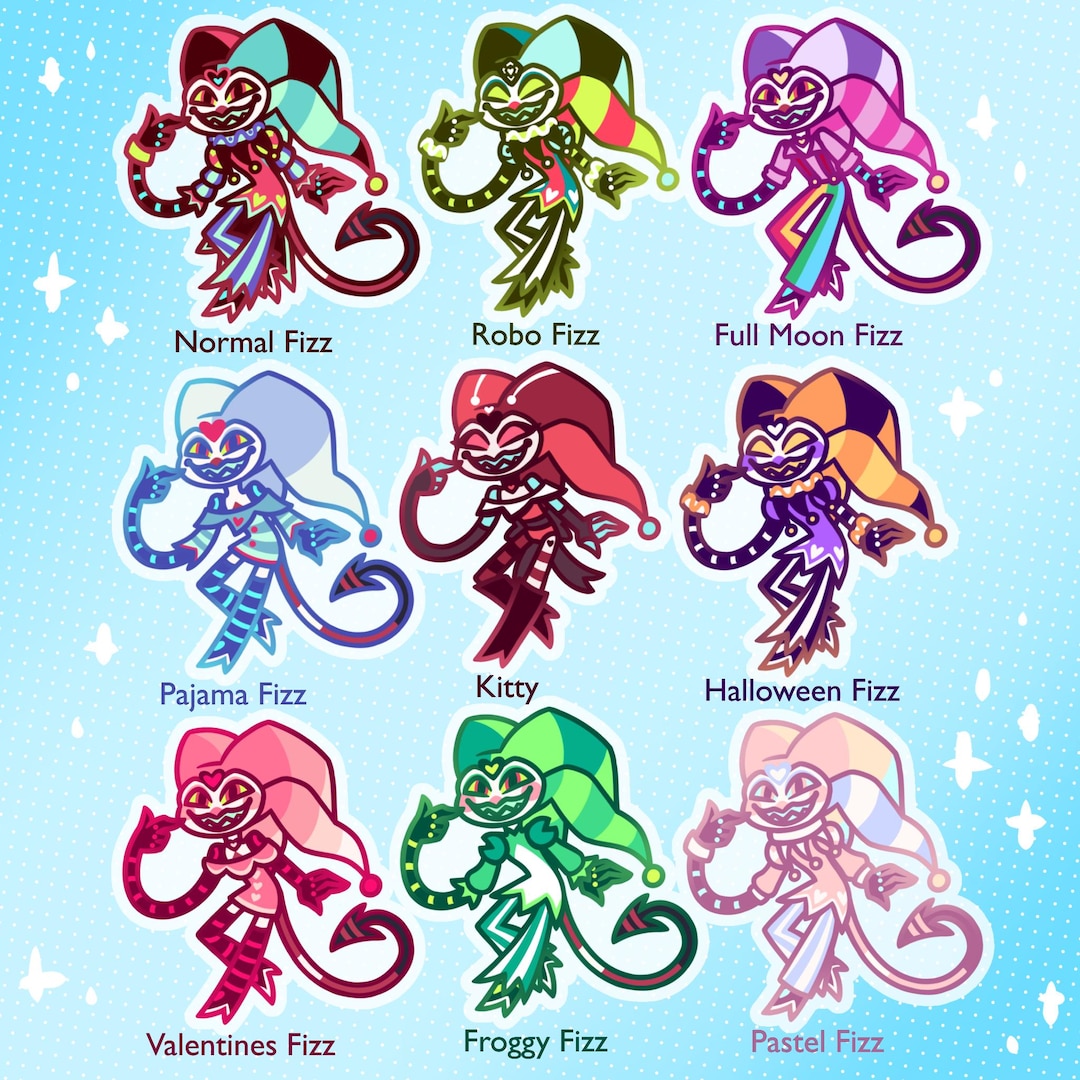Fizz Gacha Pins Helluva Boss - Etsy