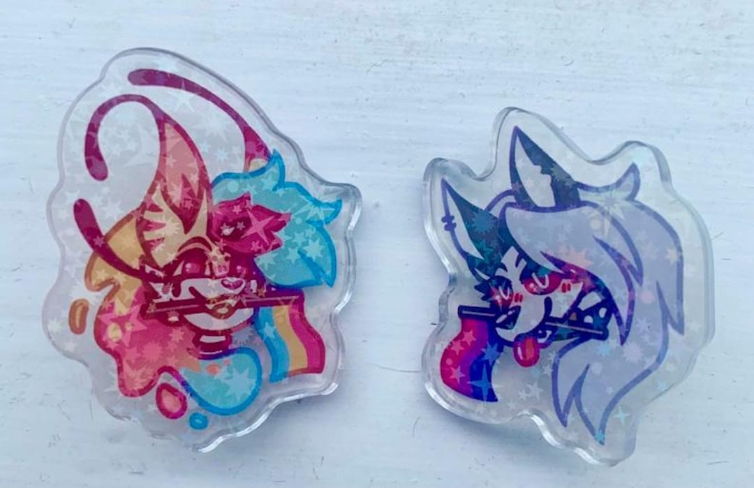 Loona Bee Helluva Boss Pride Pins - Etsy