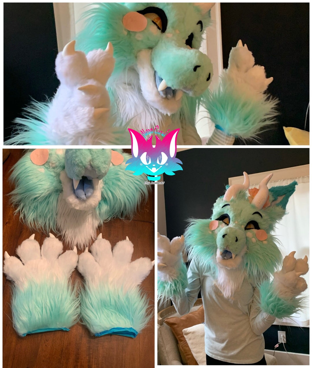 Custom Fursuit Paws - Etsy