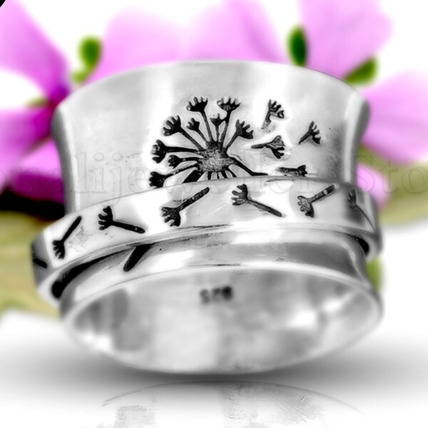 Dandelion Ring - Etsy