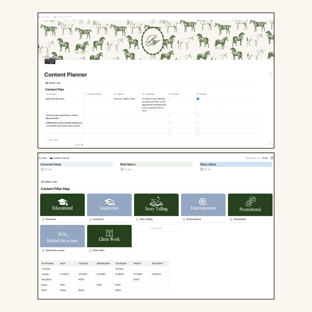 Notion Life Dash Template - Etsy
