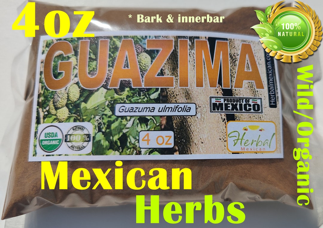 4oz Guazima Guásimo Guácima Guásima Caulote Cuaulote Guazuma Ulmifolia ...