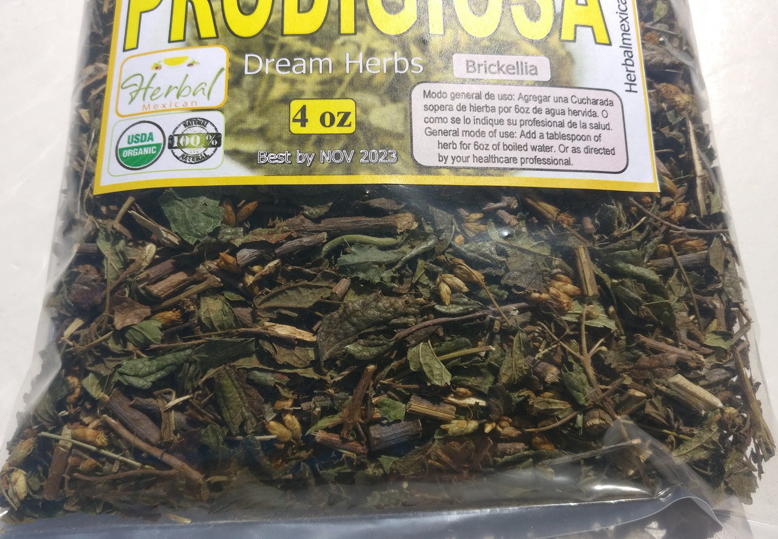 Cathedral Bells Prodigiosa Hierba Te Brickelia Organic - Etsy