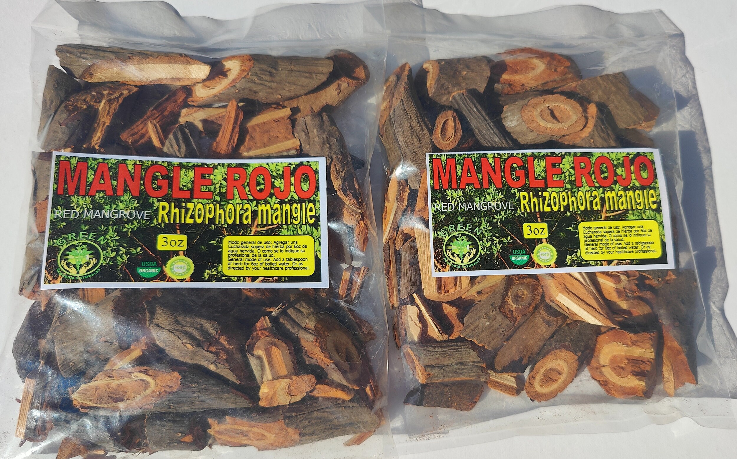 Mangle Rojo Te 3oz Red Mangrove Rhizophora Mangle Raiz De Mangle ...