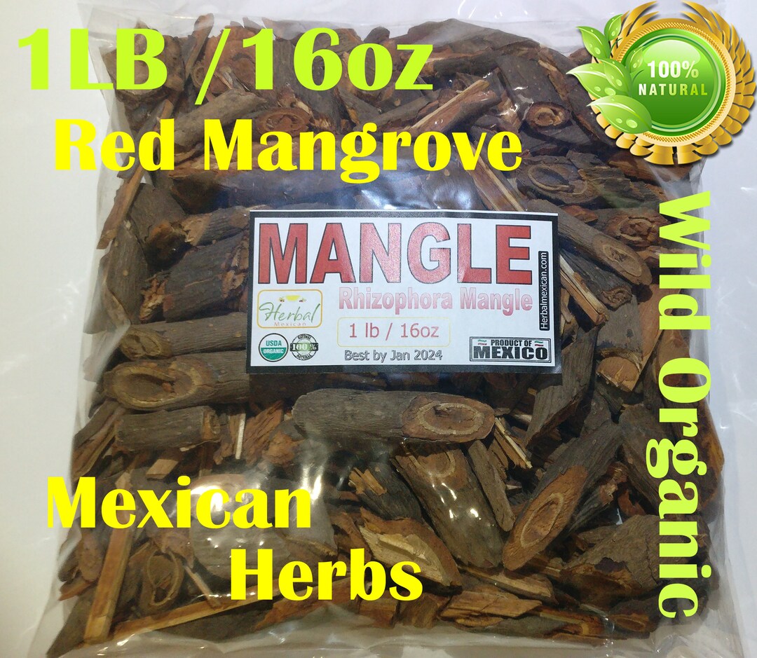 Mangle Rojo Te 16oz Red Mangrove Rhizophora Raiz De Mangle Mangrove ...